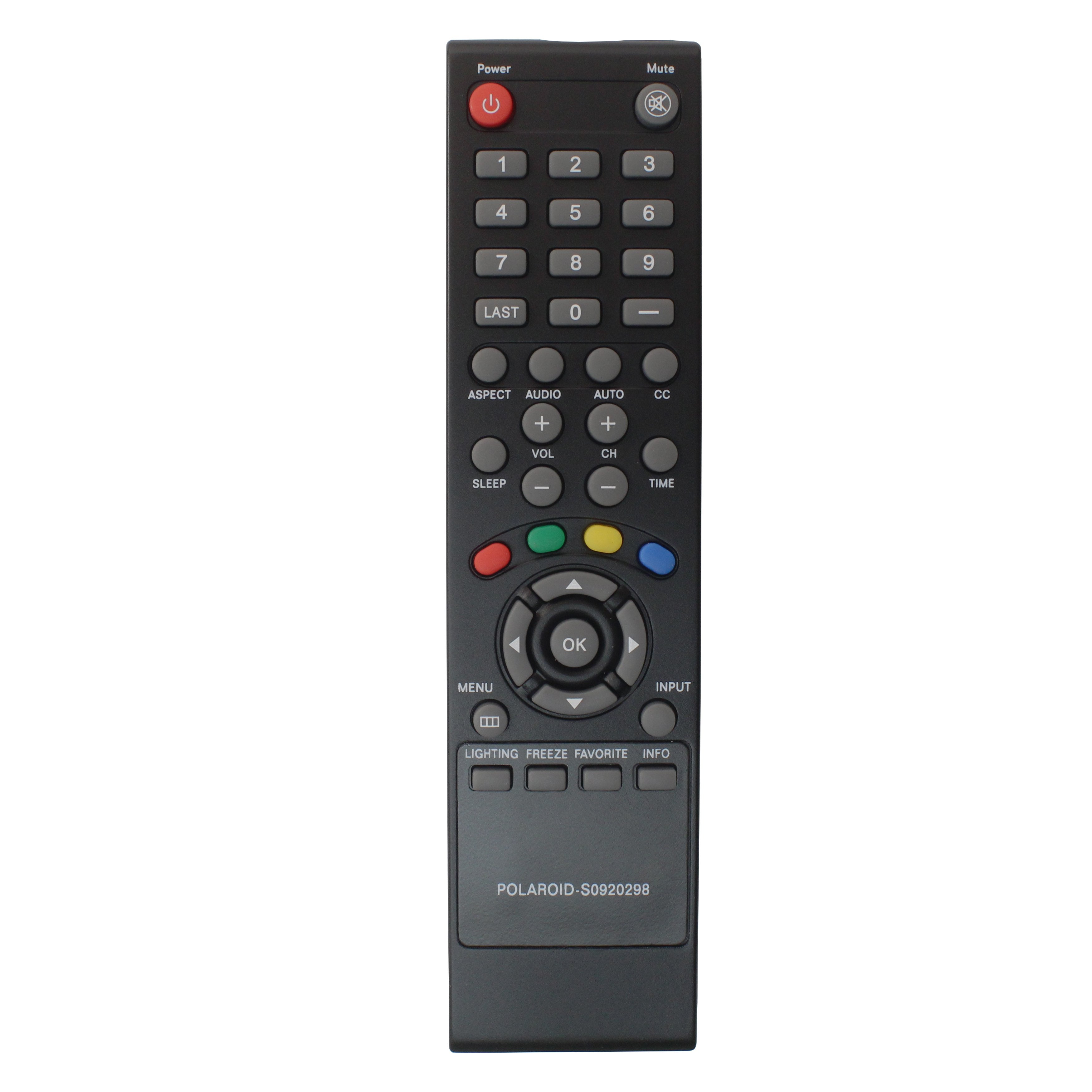 Remote for Polaroid TLAC-02612 Replacement TV Remote Control ...